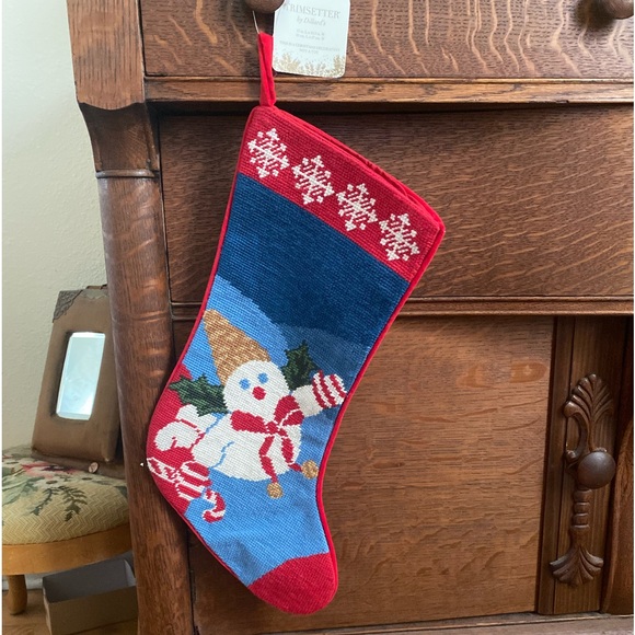 Trimsetter | Holiday | Nwt Mr Bingle Needlepoint Stocking | Poshmark